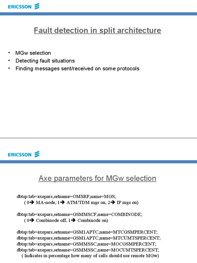 MSC Troubleshooting With MGW | PDF | Networks | Network Architecture