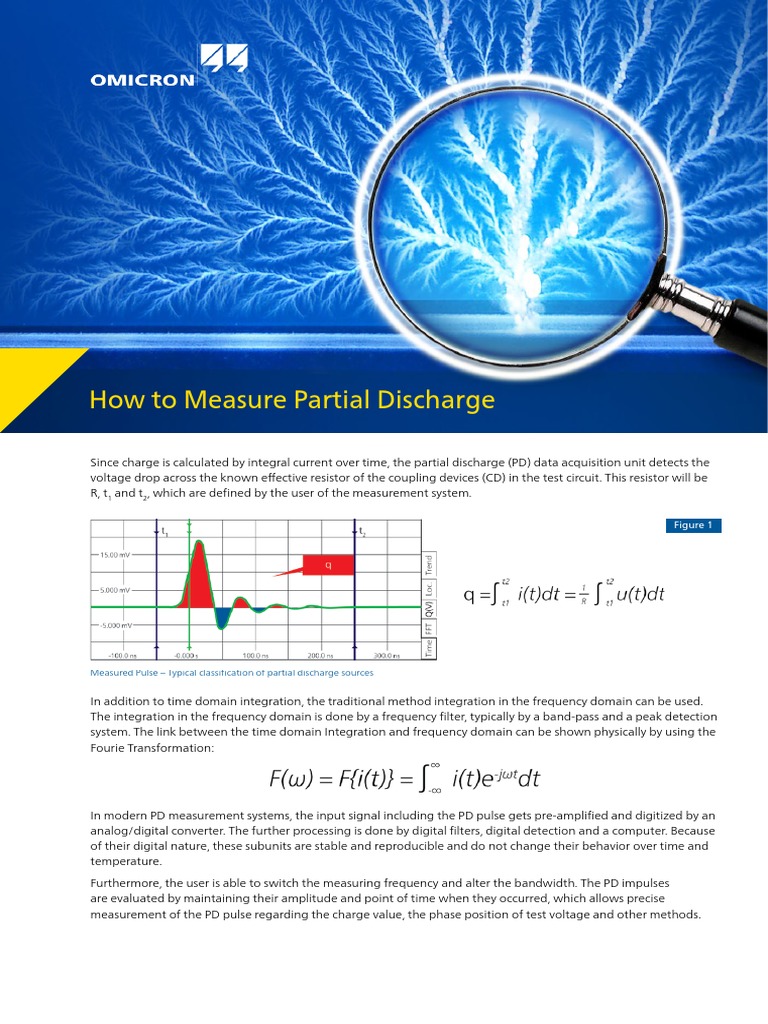 MPD Article How To Measure Partial Discharge 2020 ENU | PDF | Filter (Signal Processing ...