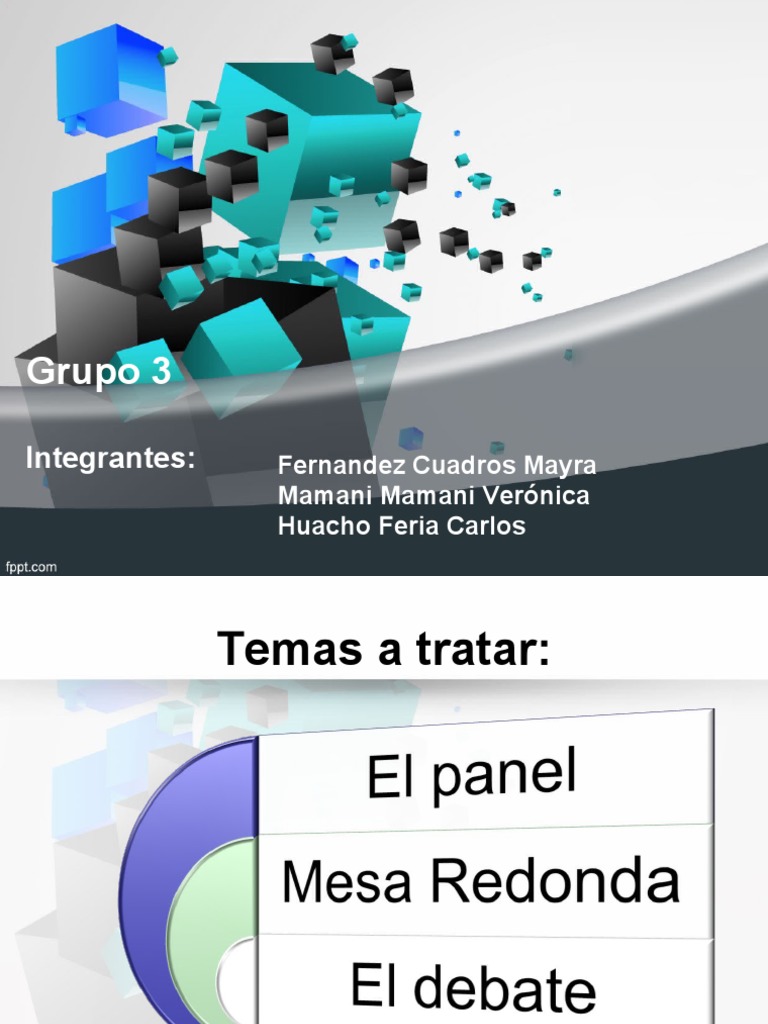 Mesa Panel y Debate | PDF