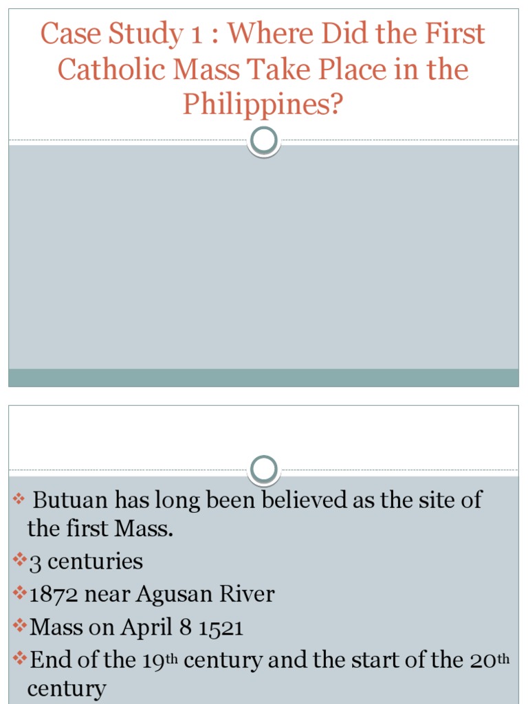 Where Did The First Catholic Mass | PDF | Field Research | Exploration