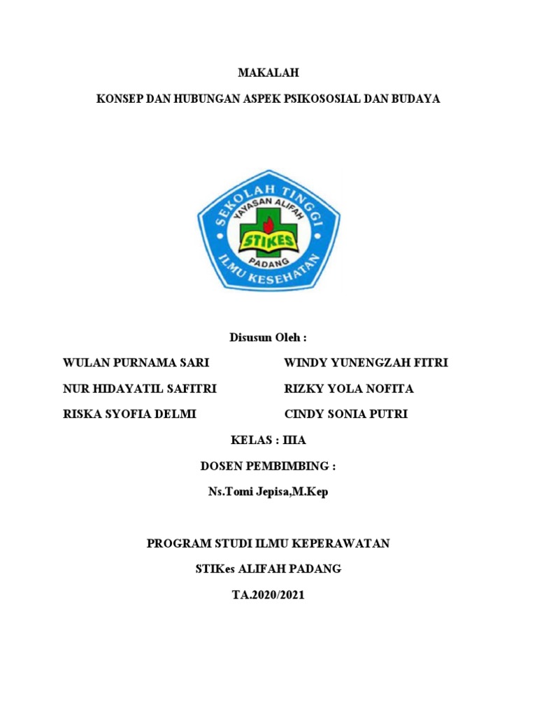 Psikososial dan Budaya dalam Keperawatan | PDF | Ilmu Sosial | Pengembangan Diri