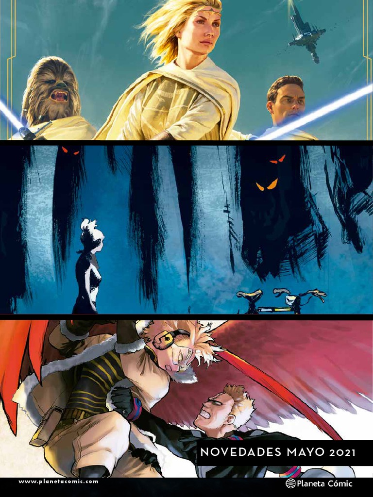 Novedades Planeta Cómic Mayo 2021 | PDF | Darth Vader | Luke Skywalker