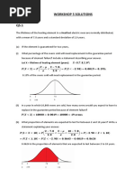 Normal Distribution Problems With Solutions | PDF | Normal Distribution ...