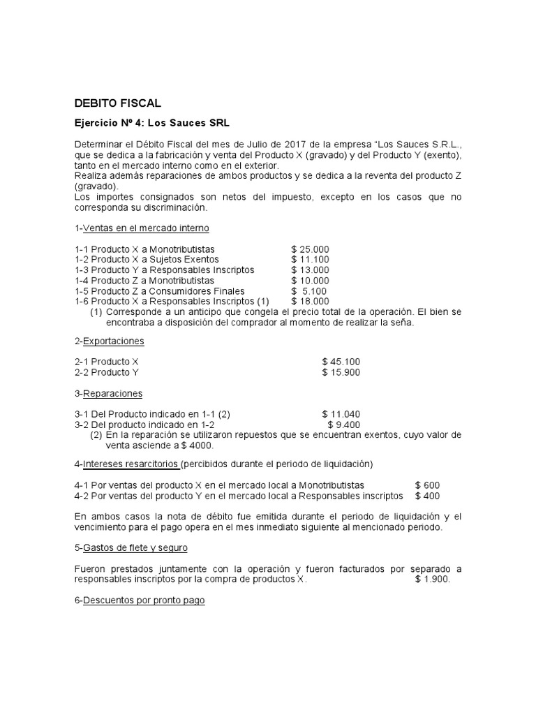 IVA Debito Fiscal | PDF | Economias | Precios