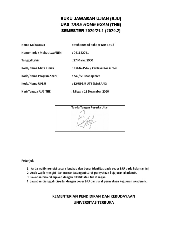 Ekma4567 - Muhammad Bahtiar Nur Rosid | PDF