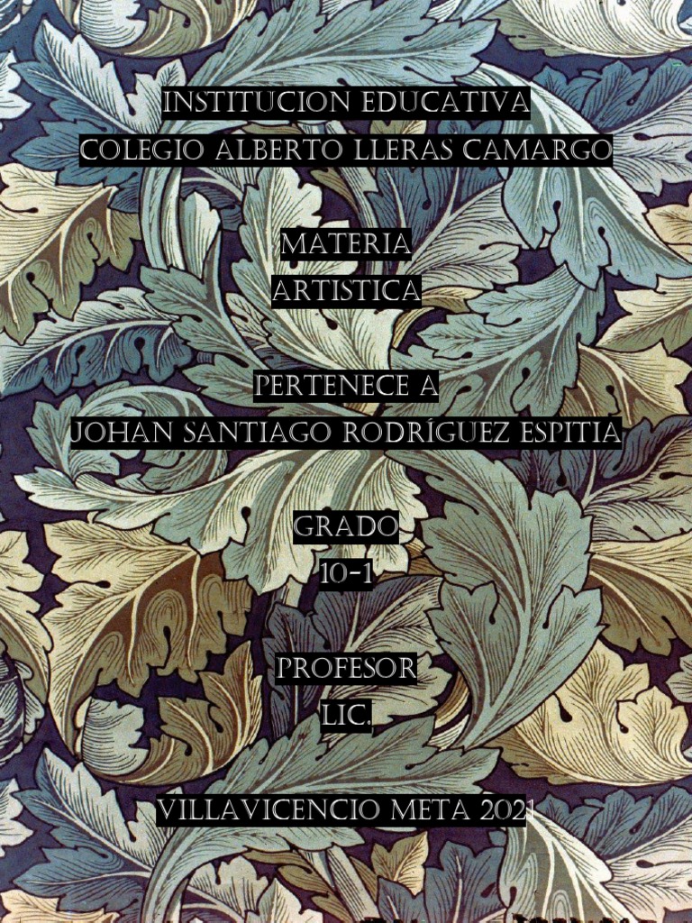 Actividad2. Art. Johan Santiago Rodriguez Espitia. 10-1 | PDF