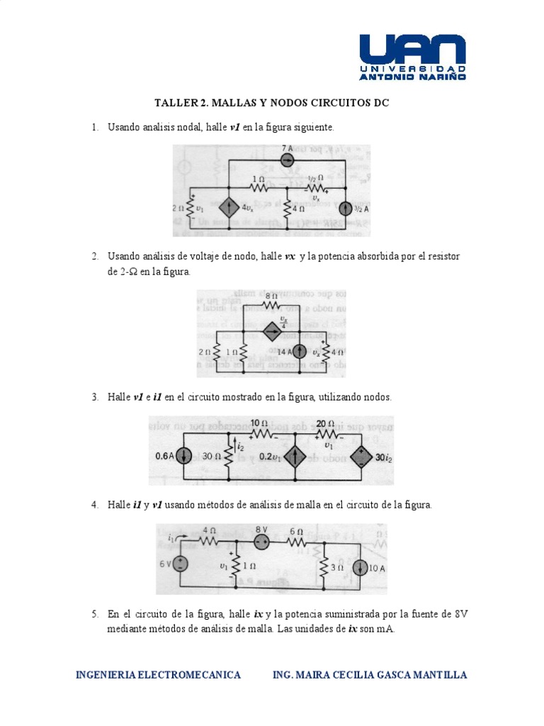 Taller Mallas y Nodos | PDF