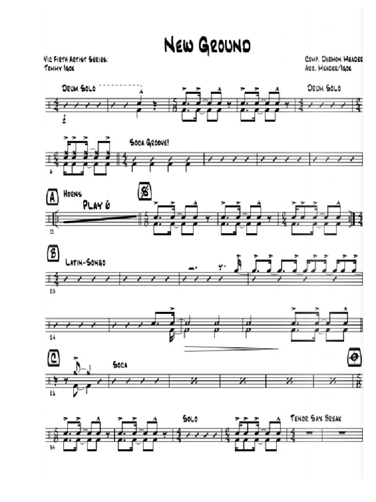 New Ground Tommy Igoe | PDF