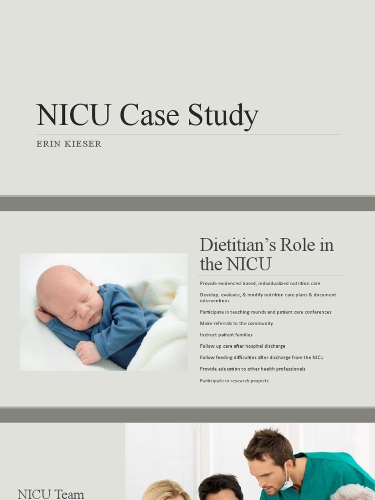 Nicu Case Study | PDF | Breast Milk | Prenatal Development