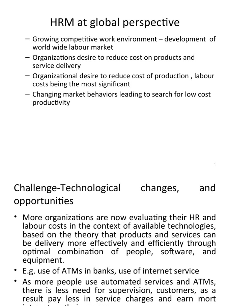 Global HRM Strategies for Competitiveness | PDF | Human Resource ...