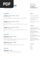 Sample Business Resume1 | PDF