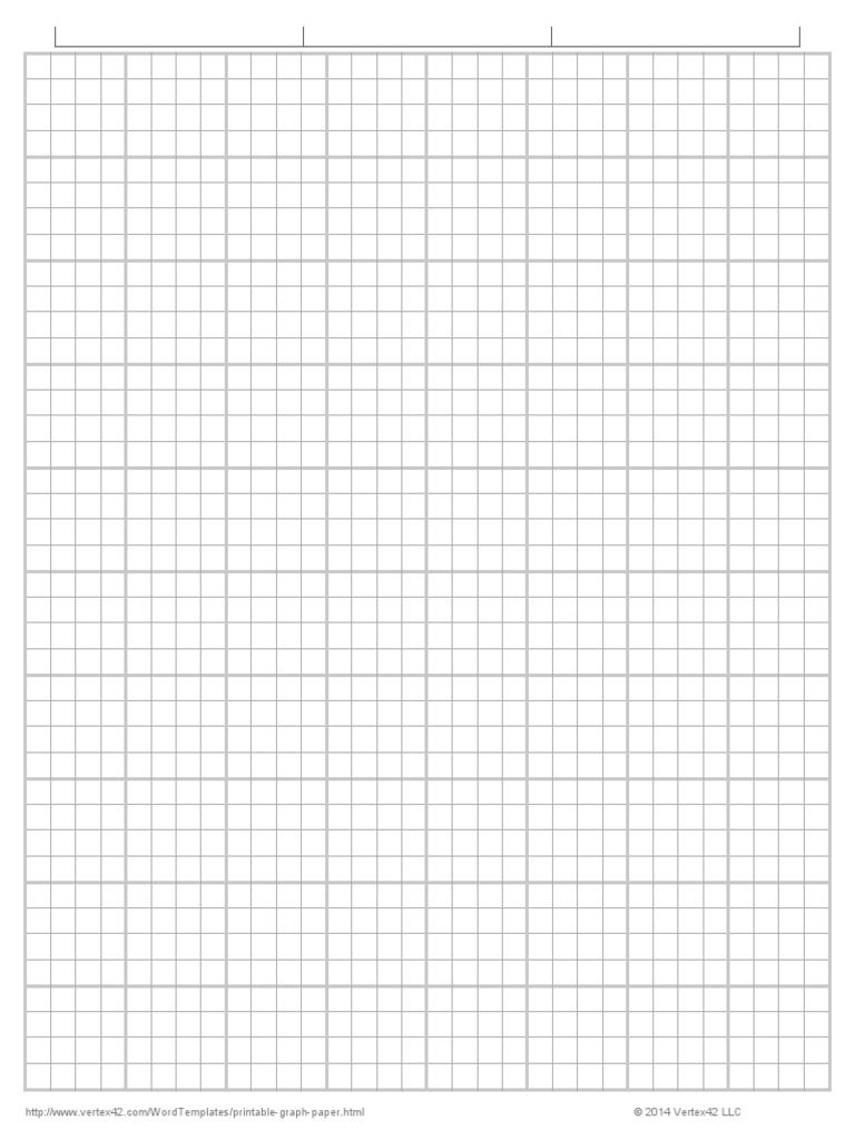 Printable Graph Paper 4x1 Inch | PDF