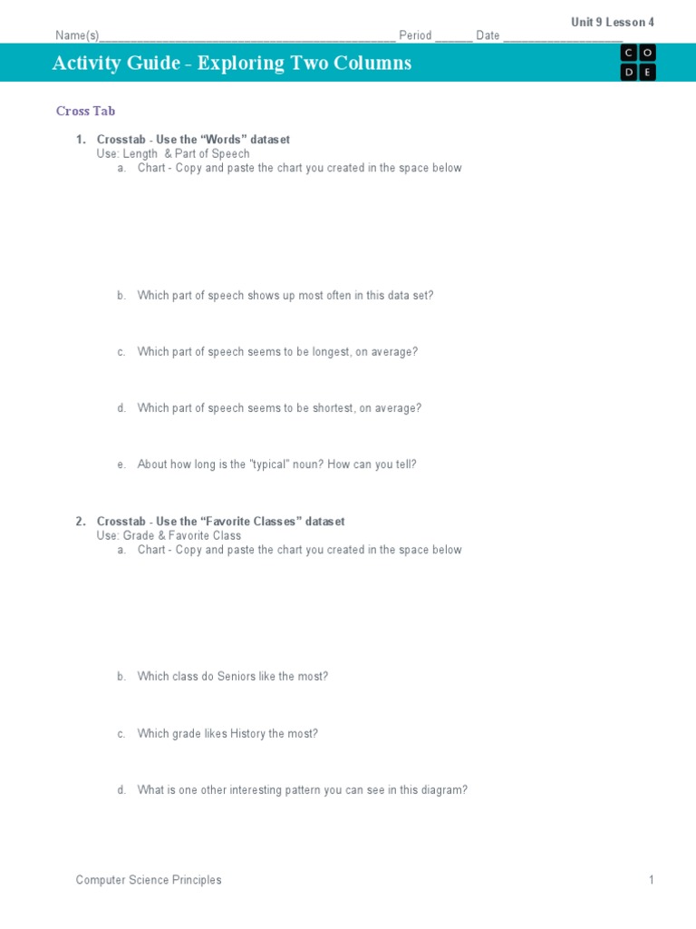 Data Analysis for Students | PDF | Part Of Speech | Scatter Plot