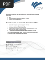 Ejemplo de Carta de Aviso A Clientes | PDF