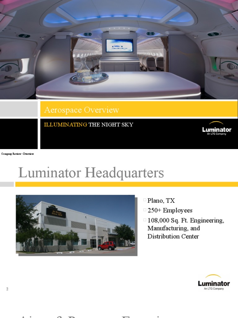 Aerospace Overview: Illuminating | PDF