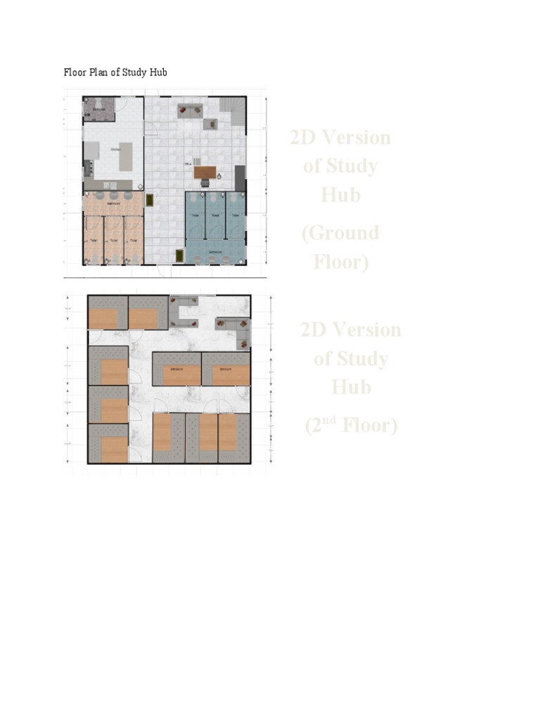 Study Hub Floor Plan Overview | PDF