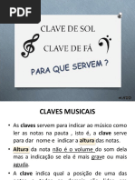 Exercícios Clave de Fá 1 | PDF