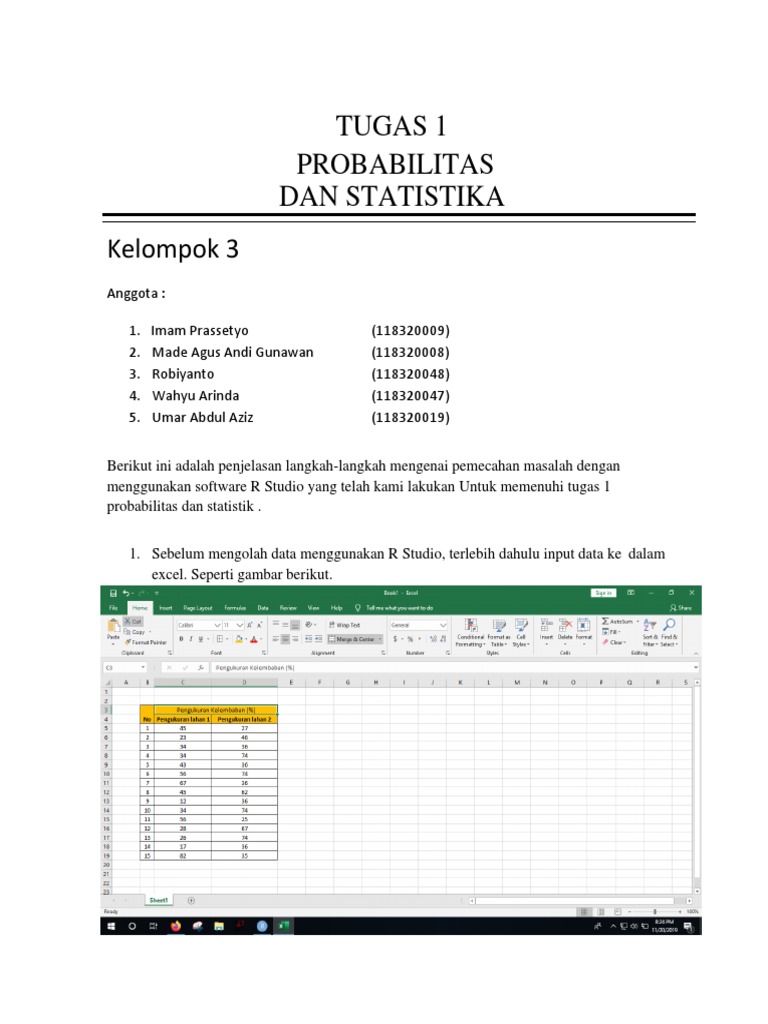 Tutorial R Studio | PDF