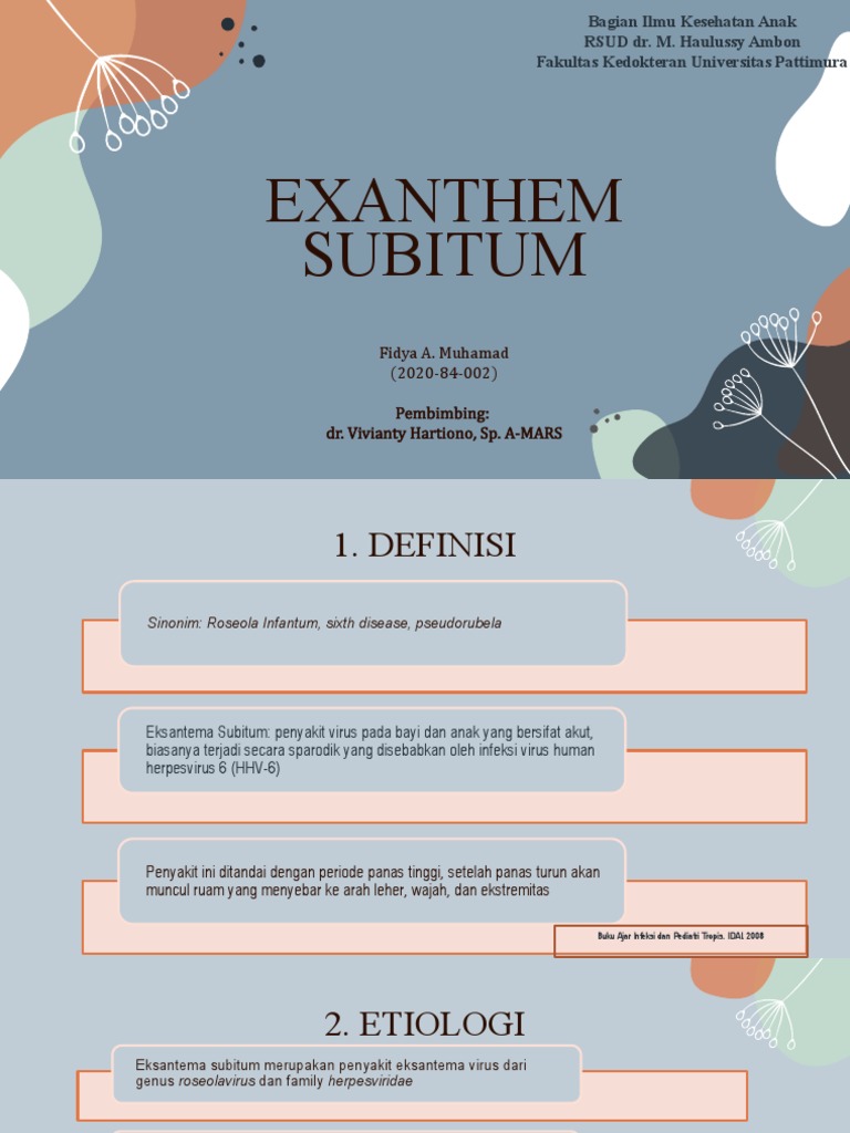 Eksantema Subitum | PDF