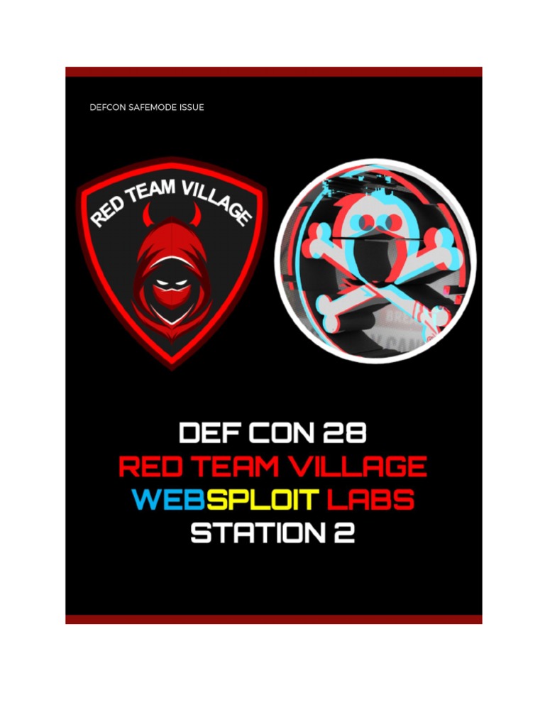 DEFCON - Red Team Village - Station 2 | PDF | Transport Layer Security | Proxy Server