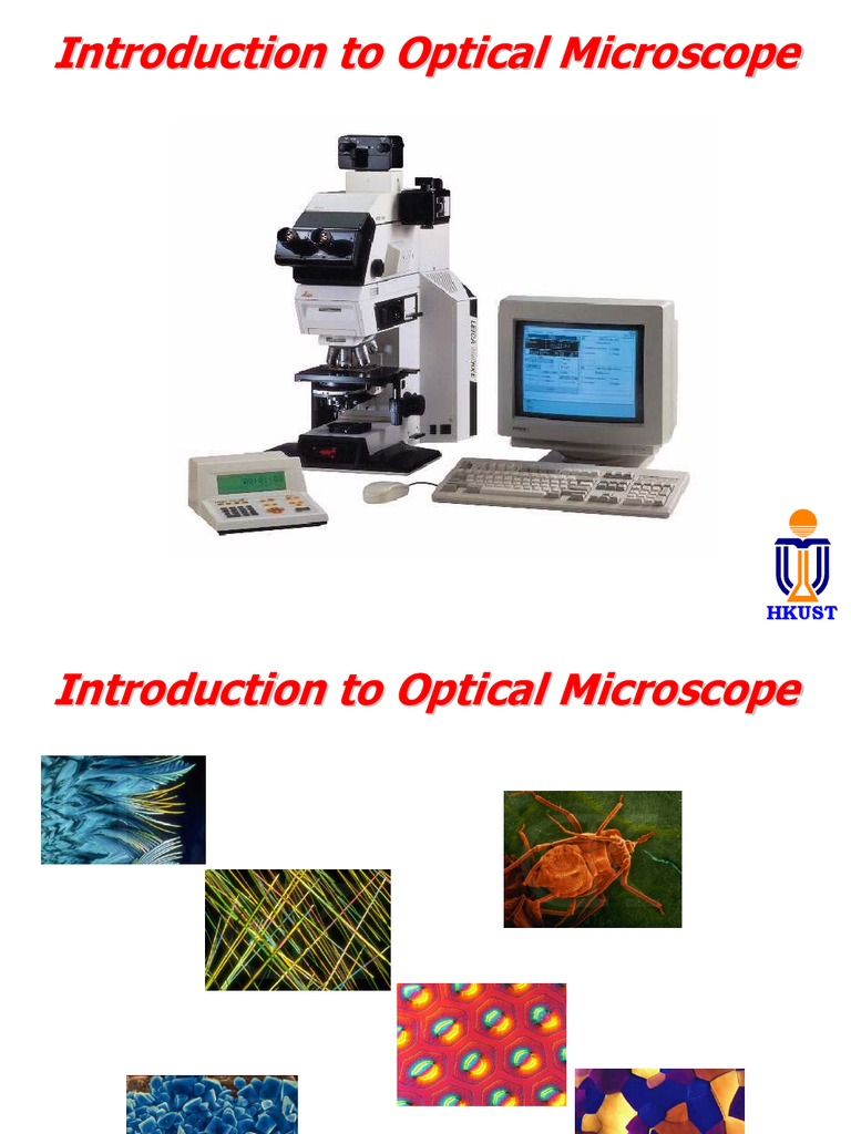 Principle of Optical Micros | PDF | Angular Resolution | Lens (Optics)