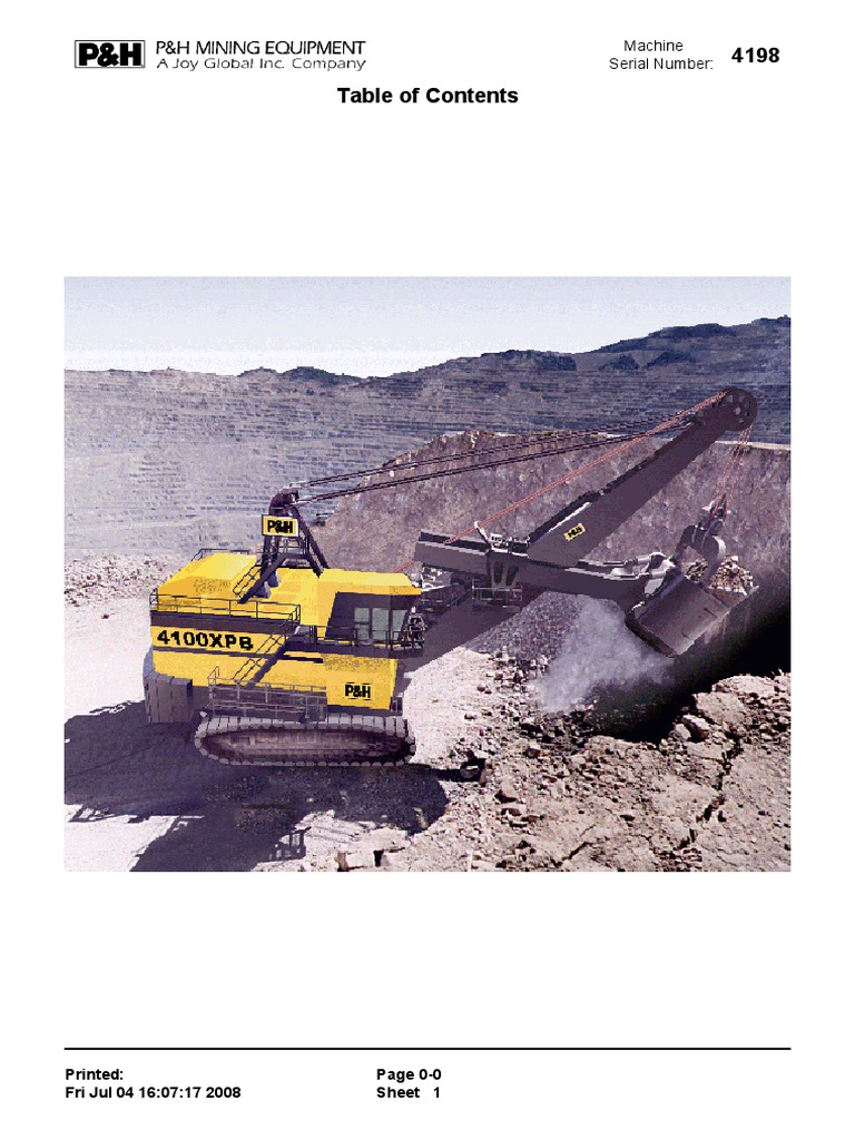 4100XPB 4198 Grupo Mexico Canan | PDF | Screw | Machines