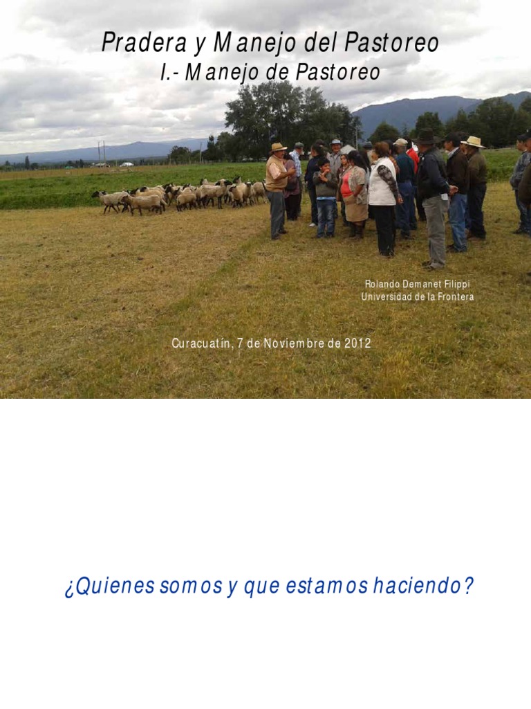 Estrategias de Manejo del Pastoreo | PDF | Vida | Agricultura