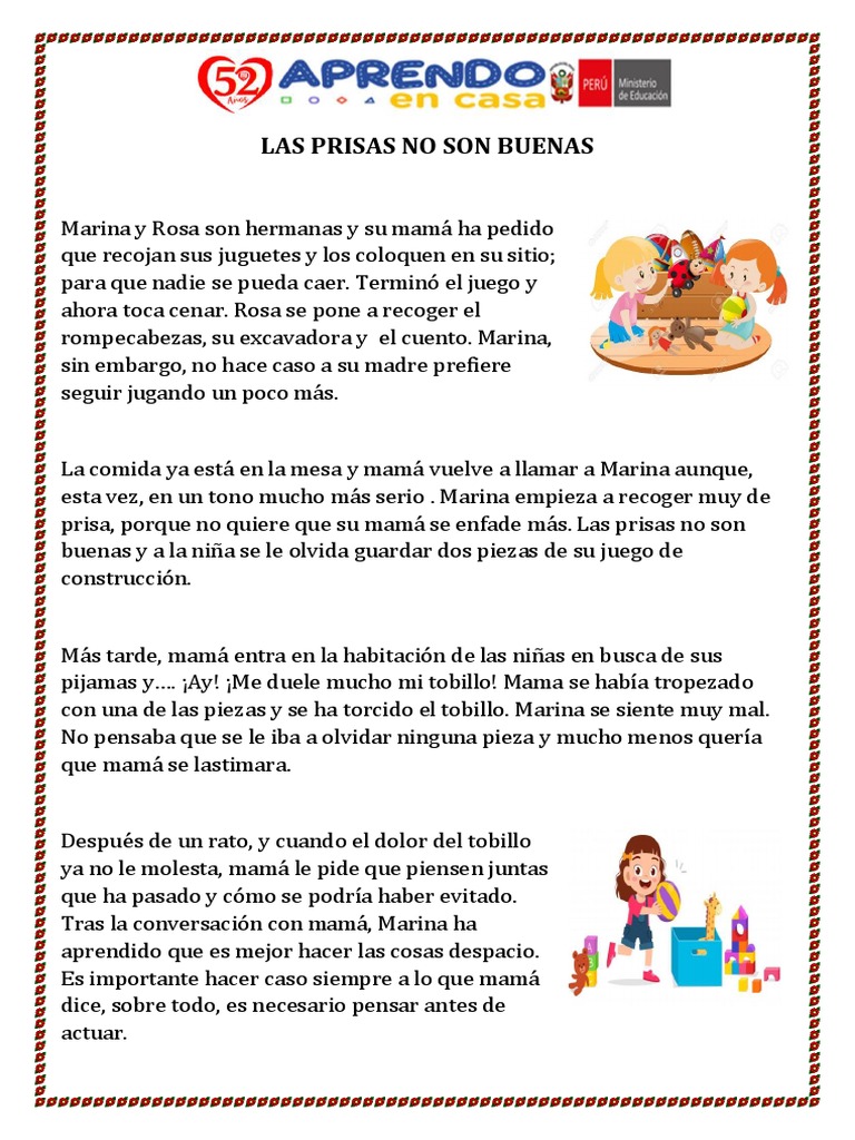 Las consecuencias de las prisas | PDF