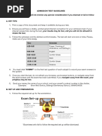 Grace Pass Test Instructions and Guidelines | PDF | Educational ...
