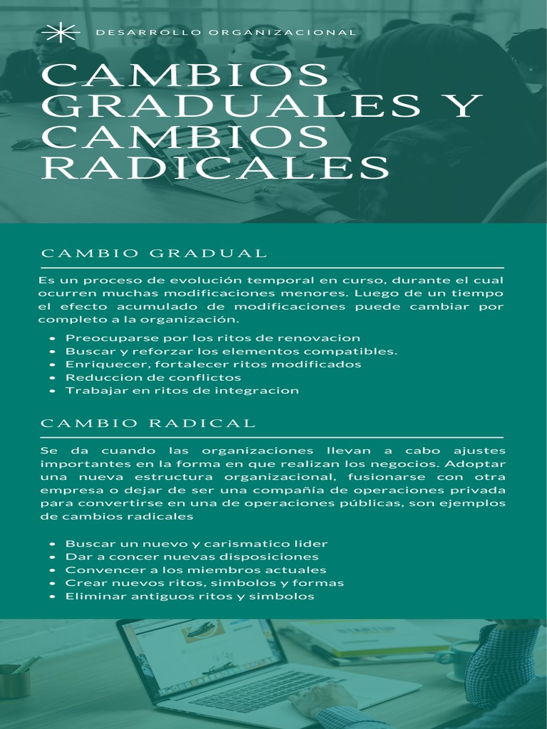 Cambios Graduales y Cambios Radicales | PDF