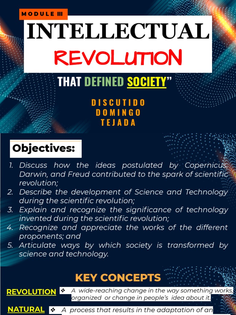 Module 3 Intellectual Revolution | PDF | Darwinism | Nicolaus Copernicus