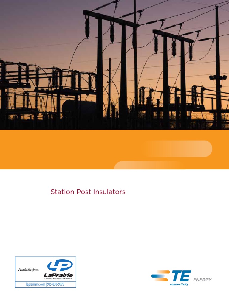 6 Station Post Insulators | PDF | Insulator (Electricity) | Materials