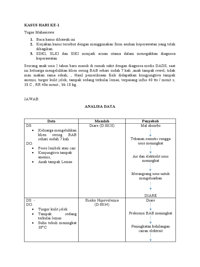 Askep Anak Diare | PDF