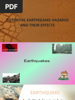 Earthquake Brochure | PDF | Earthquakes | Natural Events