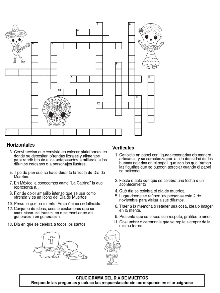 Actividad Tradiciòn Del Dia de Muertos | PDF | Alimentos