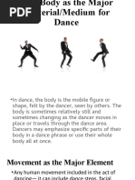 Locomotor and Non Locomotor Movements Folk Dance Basic Step | PDF ...