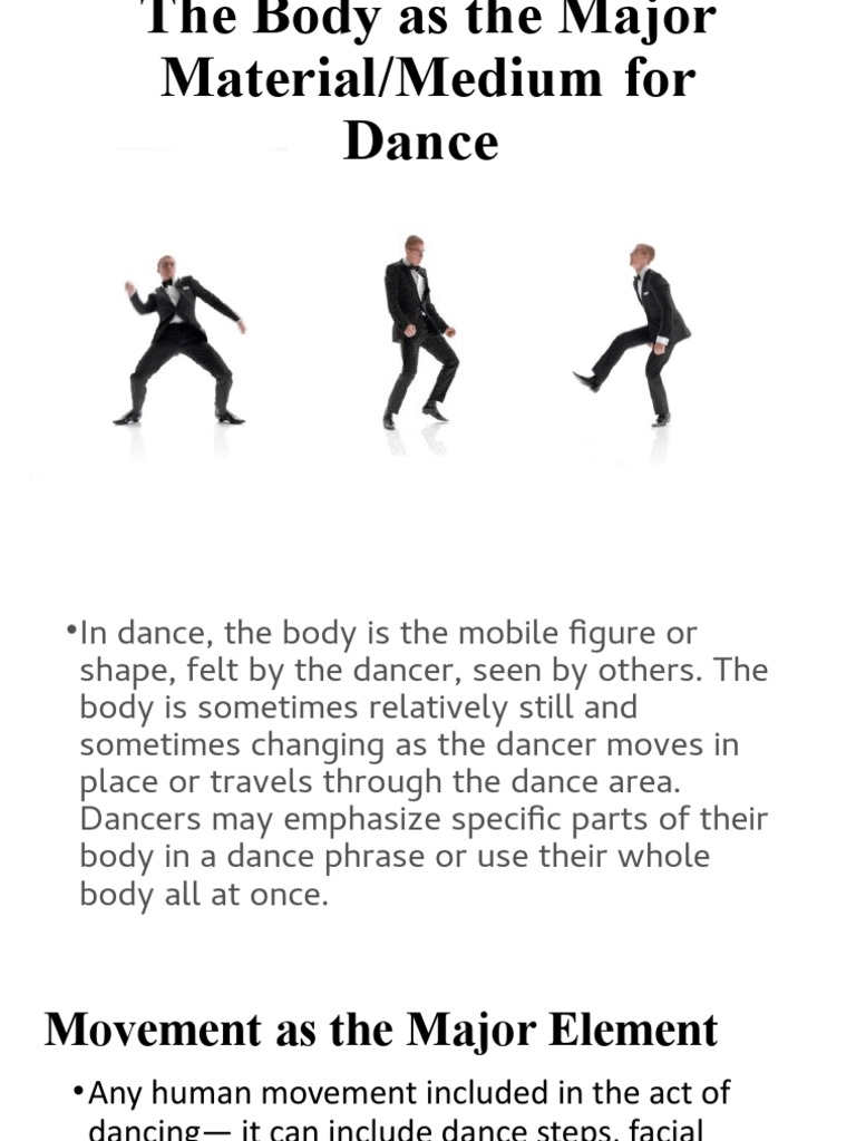 Body As The Major Material For Dance | PDF | Self-Improvement