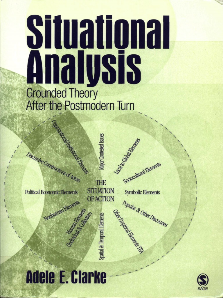 Adele E. Clarke - Situational Analysis - Grounded Theory After The Postmodern Turn-SAGE (2005) | PDF