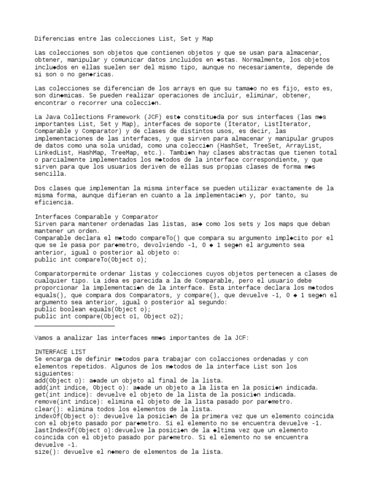 Colecciones 2 | PDF | Estructura de datos de matriz | Java (lenguaje de ...