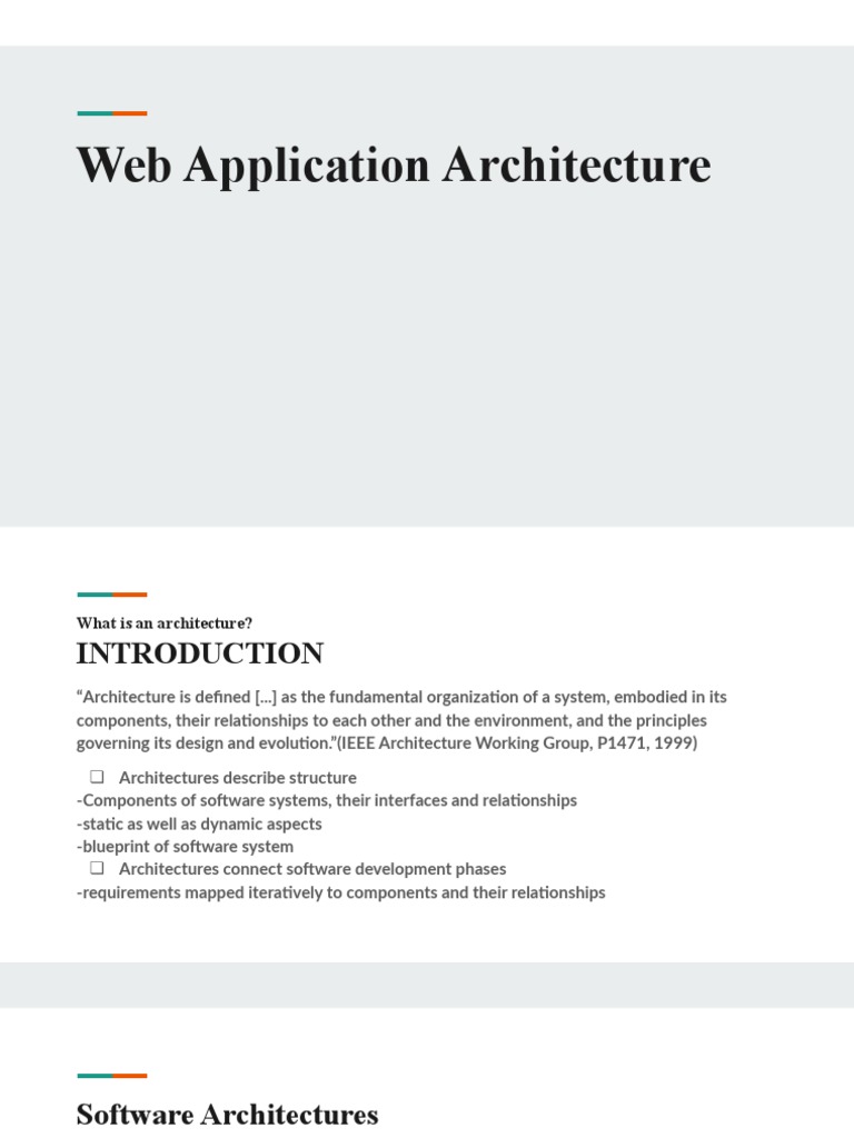 Chapter#4 Web Application Architecture | PDF | Proxy Server | World ...