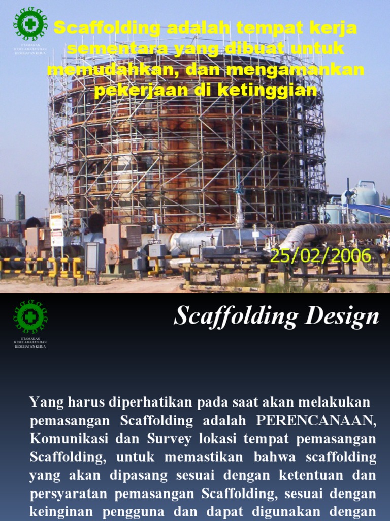 Scaffolding Design | PDF | Teknologi & Rekayasa