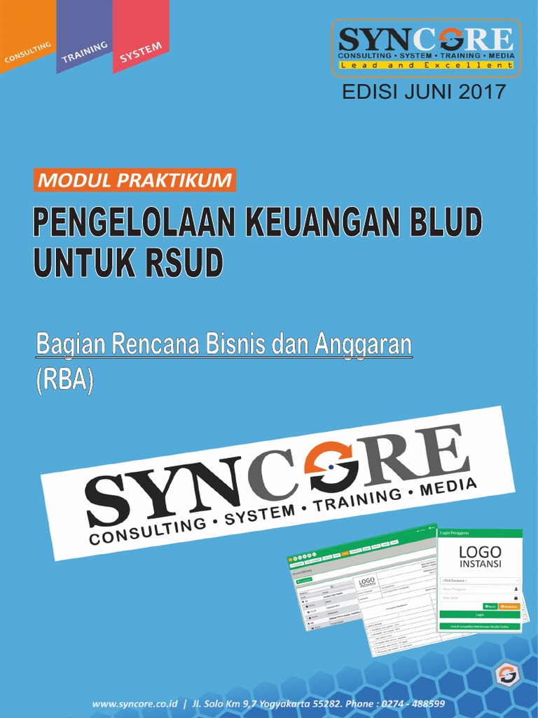 Modul Pengelolaan Keuangan BLUD Untuk RSUD Bagian RBA | PDF
