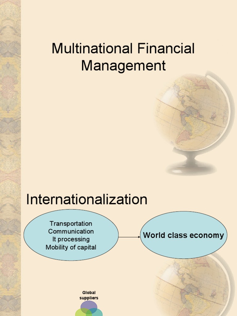 Multinational Financial Management | PDF | Multinational Corporation ...