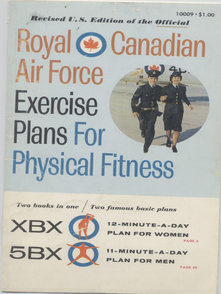 RCAF XBX and 5BX Exercise Plans | PDF