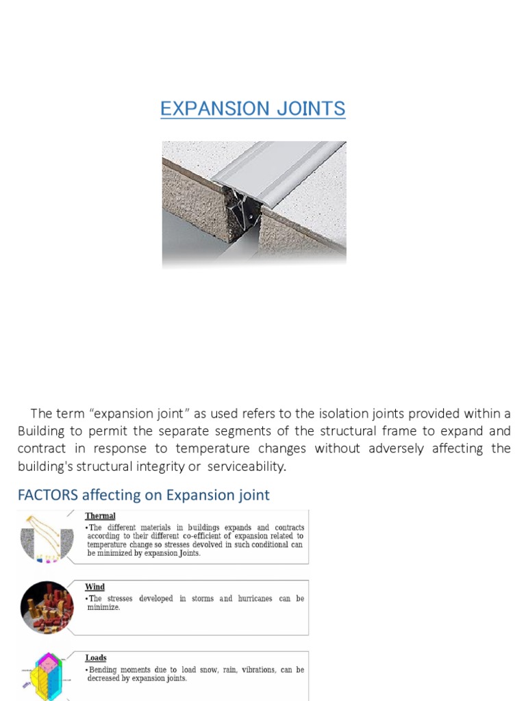 BMC 4 - Expansion Joints | PDF | Concrete | Building Engineering