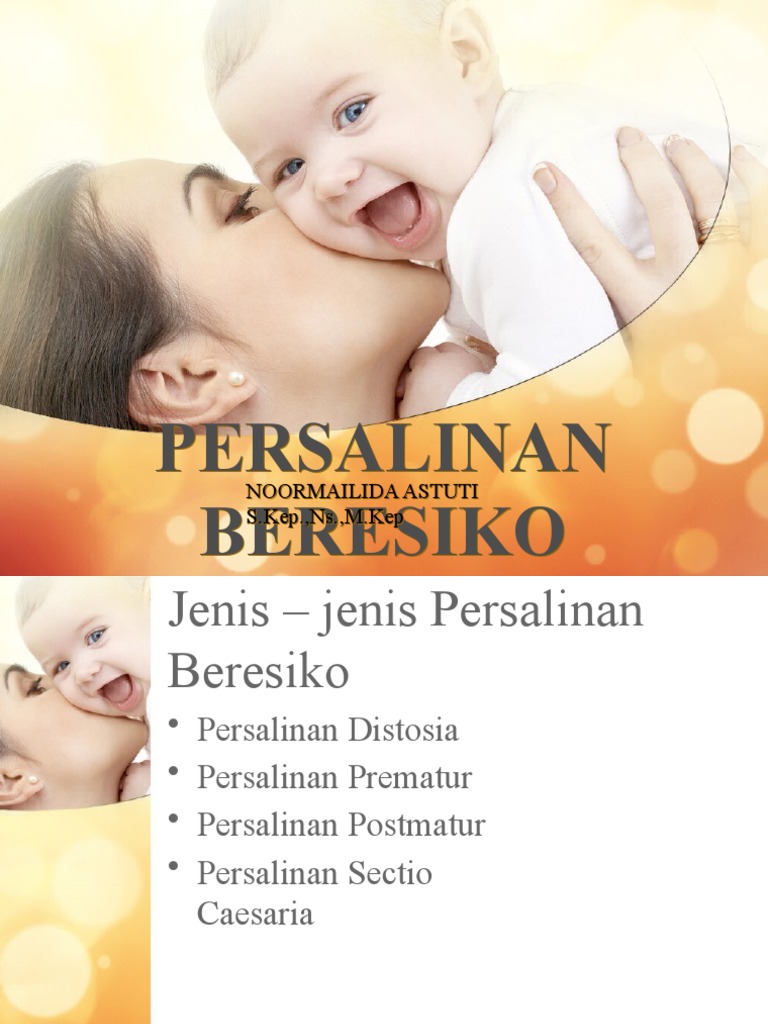Persalinan Beresiko. | PDF