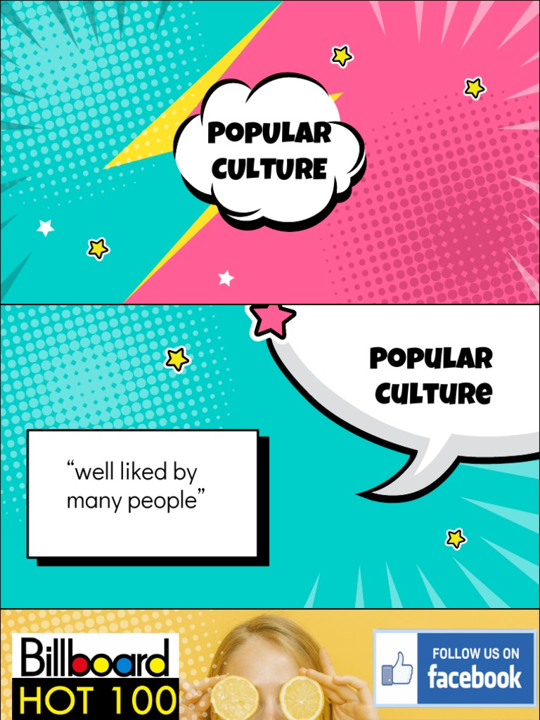 Pop Culture Lesson | PDF | Marxism | Popular Culture