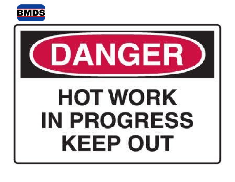 Hot Work Area Signages | PDF