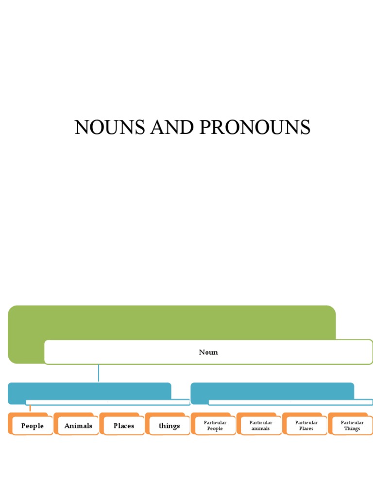 Nouns and Pronouns | PDF