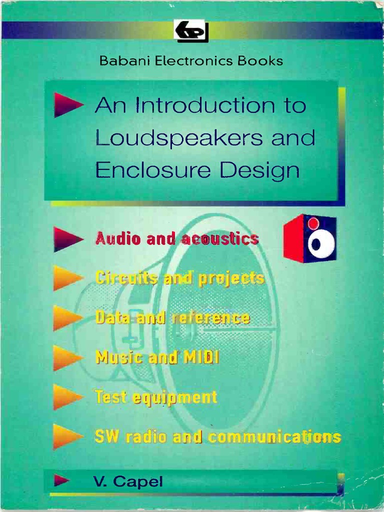 256 An Introduction To Loudspeaker Enclosure Design | PDF | Loudspeaker | Capacitor